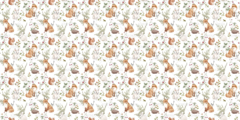 Foxy pattern - Rimura
